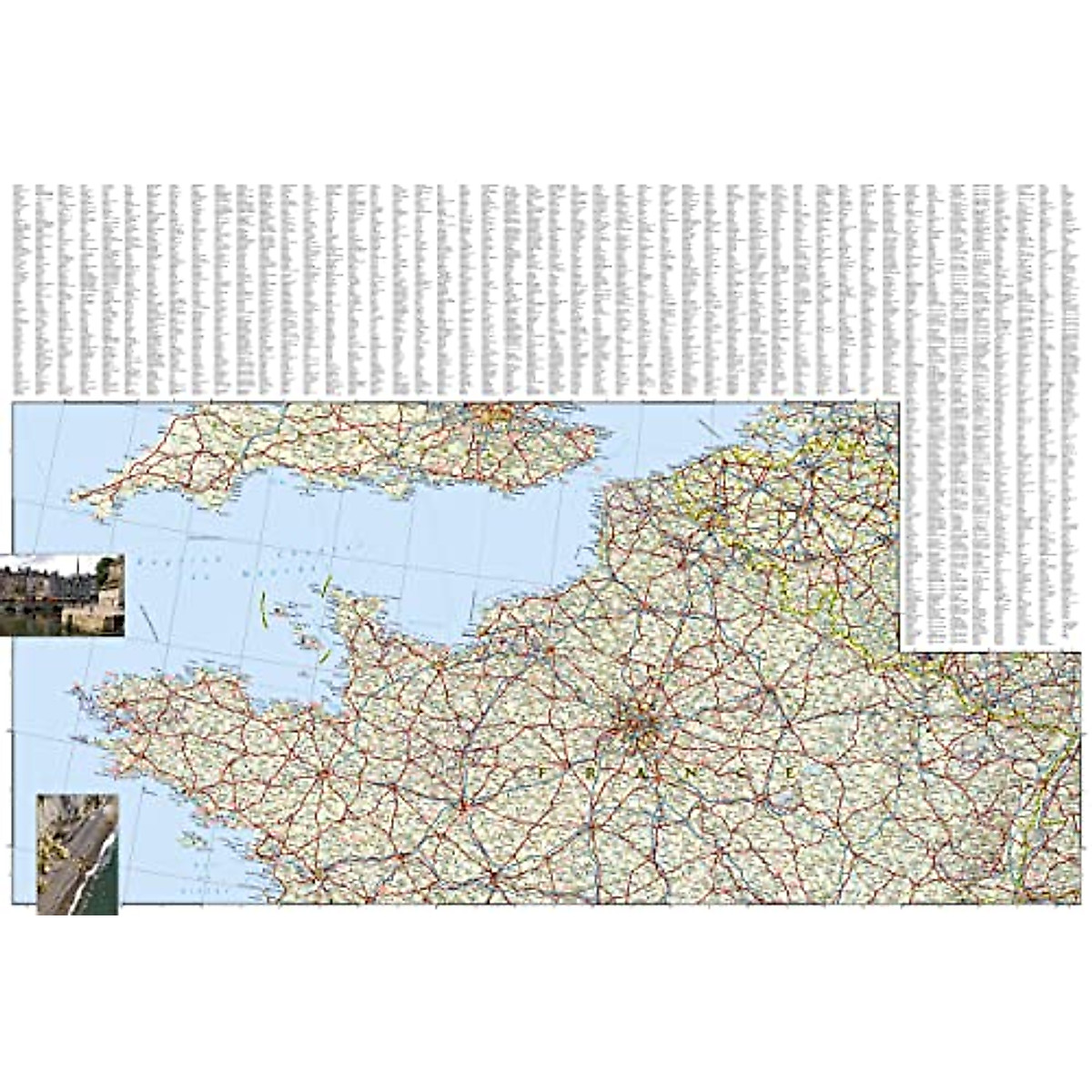 France Map (National Geographic Adventure Map, 3313)