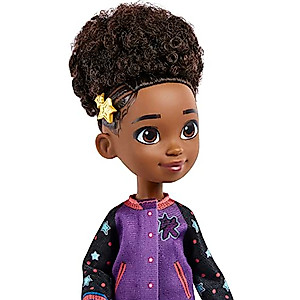 Mattel Karma’s World Roller Skating Mattel Karma Doll with Dog Figure, Set Includes Collectible Record & Accessories