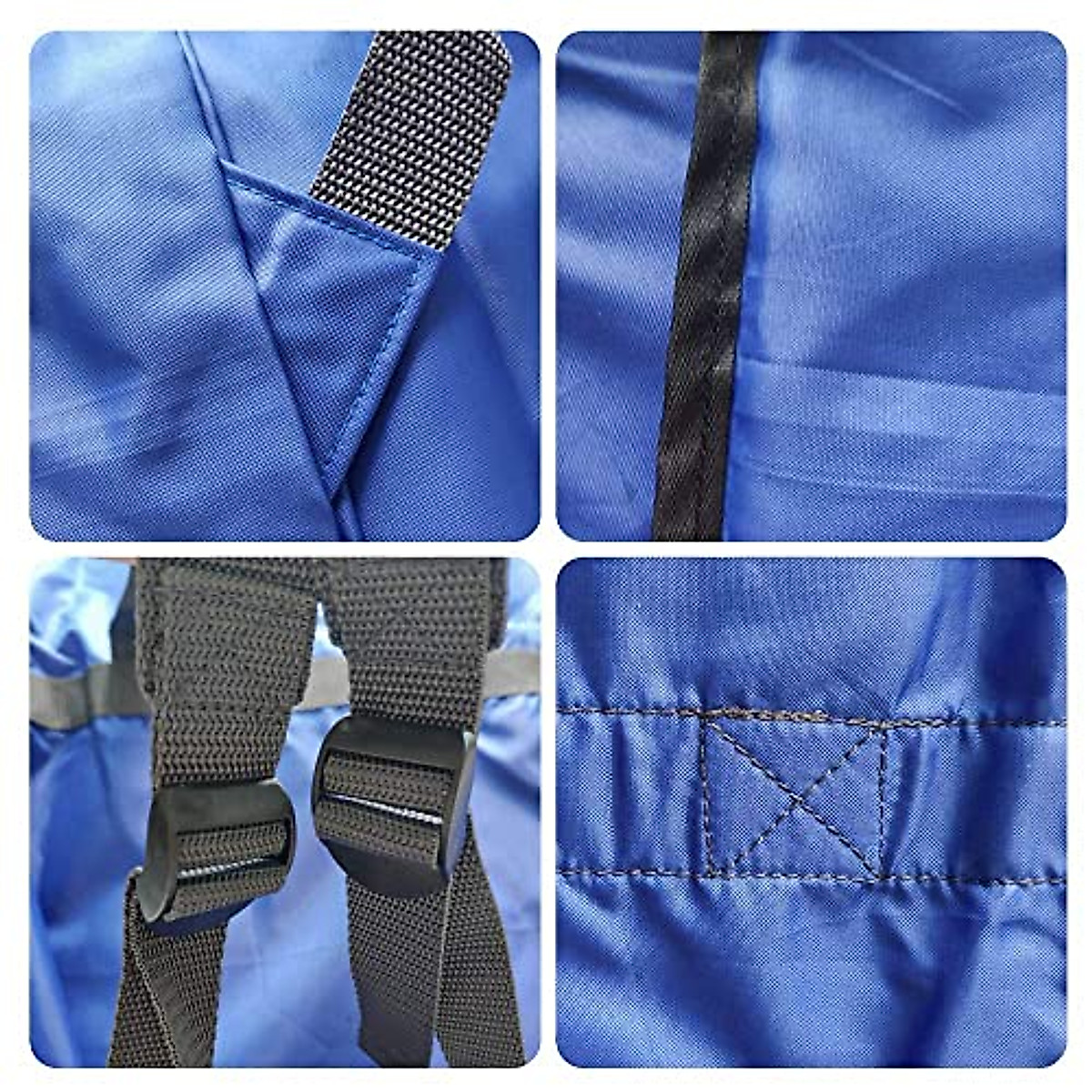 CALACH 2 Pack Extra Large Laundry Bag Backpack 27” x 34” Sturdy and Tear Resistant Backpack with Drawstring Closure and Shoulder Straps for College Dorm Laundromat, Apartment