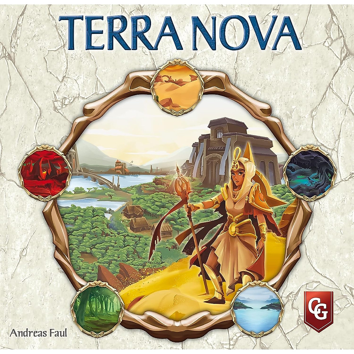 Capstone Games Terra Nova - Simplified Version of Terra Mystica Board Game, Capstone Games, Ages 14+