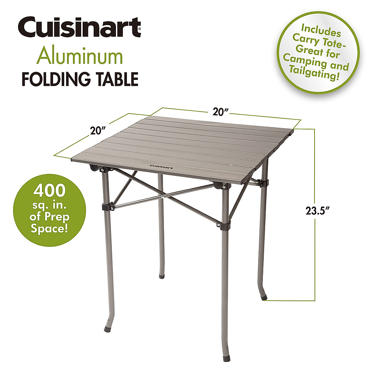 Cuisinart CPT-2140, Aluminum Folding Prep Table