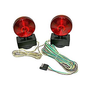 MaxxHaul 80778 Magnetic Towing Light Kit (Dual Sided for RV, Boat, Trailer and More DOT Approved)