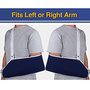 Ultrassist Arm Sling for Shoulder, Elbow, Wrist Injuries, Arm Sling Suitable for Adults with Lightweight and Breathable - Large Size