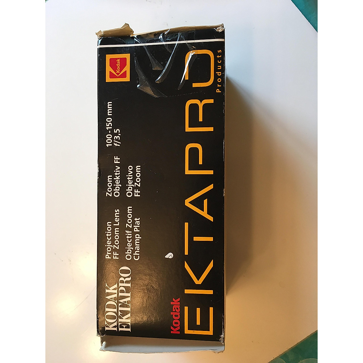 Kodak 100 to 150 mm f/3.5 Flat Field Zoom Projection Lens for Kodak Slide Projector
