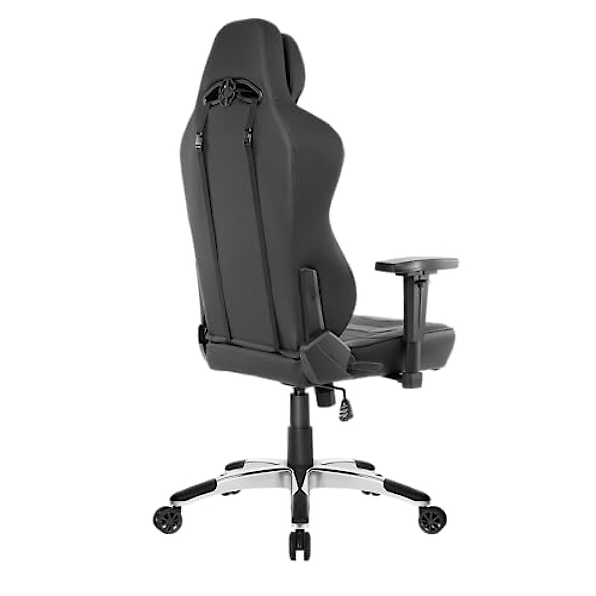 AKRacing Office Series Obsidian Ergonomic Computer Chair with High Backrest, Recliner, Swivel, Tilt, Rocker and Seat Height Adjustment Mechanisms - Carbon Black - PC/Mac/Linux
