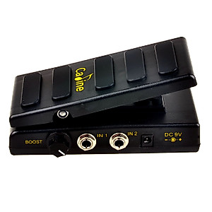 Caline CP-31P Guitar Effect Pedal Volume Pedal with Boost Funtion Two in.Two Out