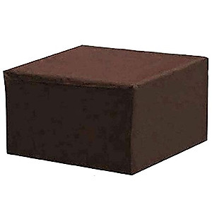 XYXH Garden Furniture Covers Waterproof 42"x42"x28", Rectangle Patio Furniture Cover, Outdoor Table and Chair Set Covers, Dust Resistant Windproof Tear-Resistant Oxford Fabric Snowproof