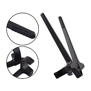 isnack Finger Chopsticks for Gamers - 4 PCS Gamer Chopsticks, Snack Grabber, Chips Chopsticks, Snack Chopsticks for Gamers, Chip Chopsticks, Snack Chopsticks, Chopsticks Helper (2White2Black)