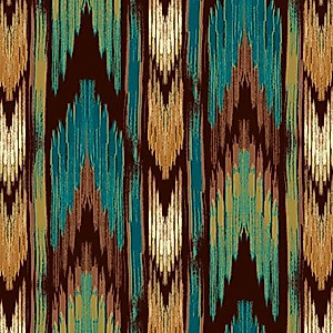 Vibrant Woodgrain Texture Cotton Fabric by The Yard
