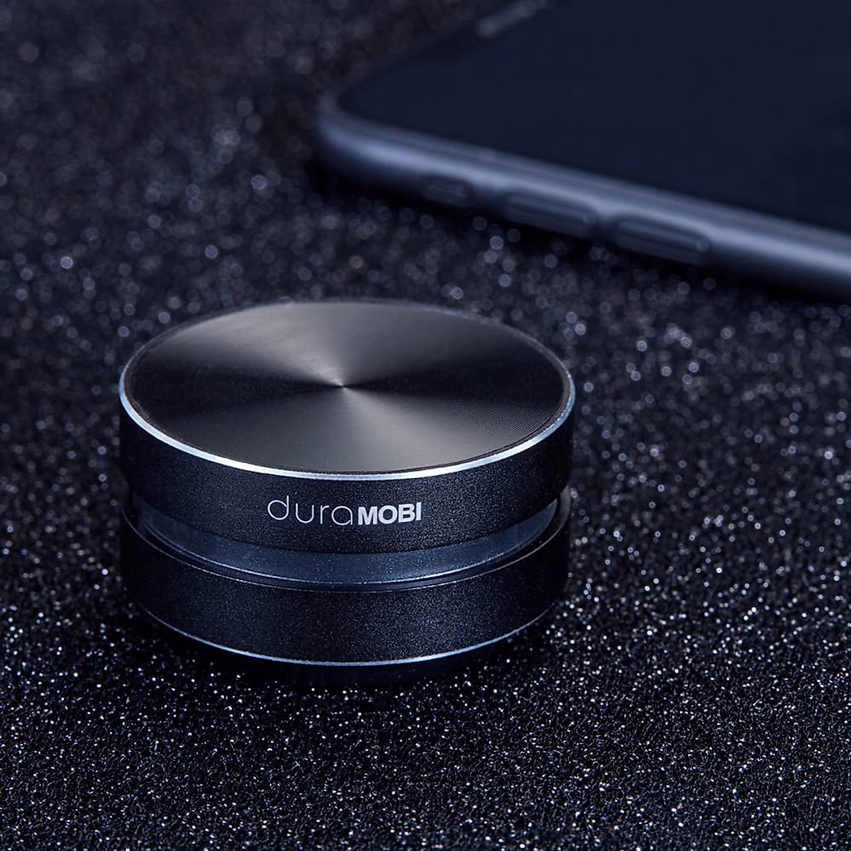 CalmGeek Bone Conduction Speakers, True Wireless Speakers BT5.0 Speaker 2 Pack Humbird Speakers Mini Portable Loud Stereo Sound Built-in Mic Sound Box with Magnetic Fixing Piece(Black-2pcs)