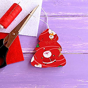 Quilting Fabric 10Pcs Christmas Cotton Fabric Bundles Multi-Color Fabric Patchwork Christmas Tree Fat Quarters Precut Santa Claus Fabric Scraps for Christmas DIY Quilting Quilted Fabric