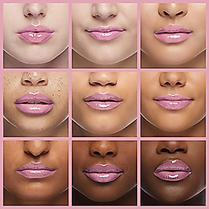 wet n wild Lip Gloss MegaSlicks, Light Pink Sweet Glaze | High Glossy Lip Makeup