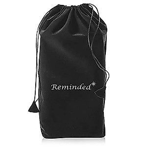 Reminded Rosewood Hand-Carved Urn Box with Solid Brass Cross - Cremation Memorial with Velvet Bag