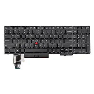 ANTWELON Replacement Laptop Keyboard for LENOVO ThinkPad E580 E585 L580 E590 E595 L590 T590 P52 P72 P53 P73 T15 P15S, with Frame Pointer No Backlight US Layout