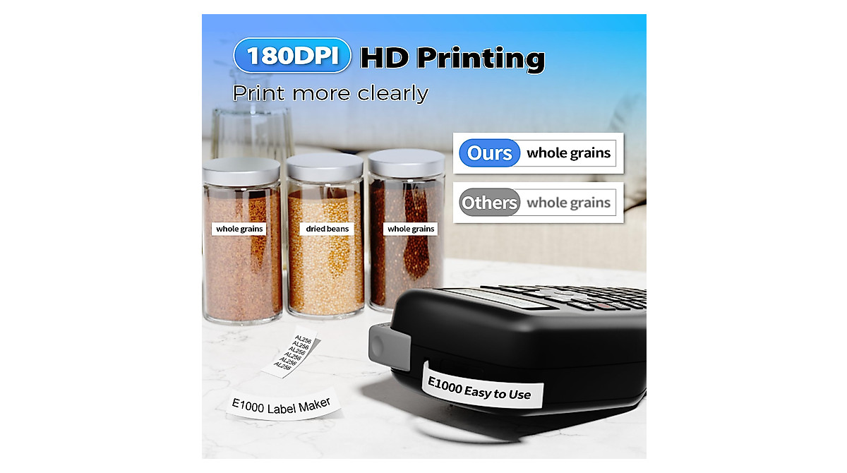 E1000 Pro Handheld Label Maker - Efficient & Portable