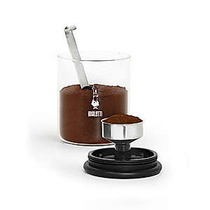 Bialetti - Smart Coffee Jar: Made in Glass to Preserve the Aroma of the Coffee - 250g