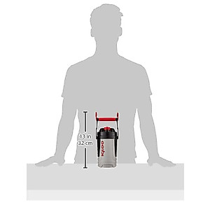 Igloo Proformance 1 Quart Water Jug, Black/Red