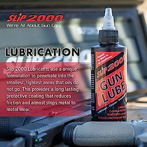 Slip 2000 Gun Lube - Buddy Pack- Penetrating Gun Lubricant Lubricating CLP Gun Cleaner - Combo Pack