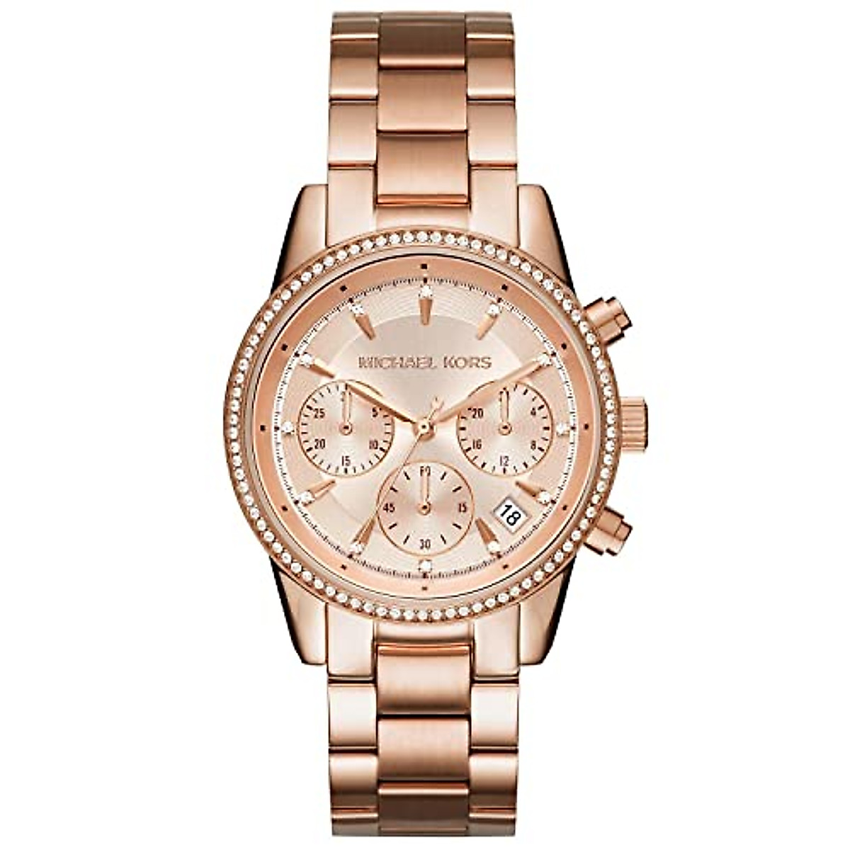 Michael Kors Analog Gold Dial Women's Watch-MK6357