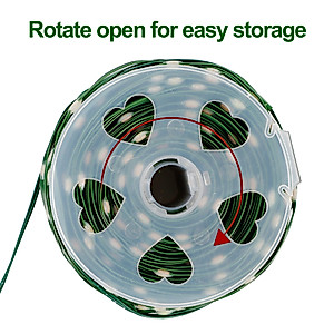 WATERGLIDE Extra Long 328 FT Fairy String Lights, 1000 LED Outdoor Green Wire Christmas Lights, Plug in Mini Light 8 Modes & Waterproof for Outside Xmas Tree Holiday Wedding Party Decor, Multicolor