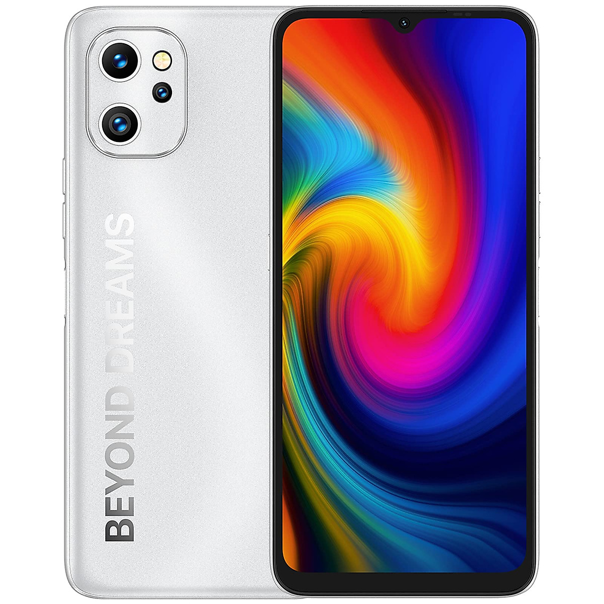 UMIDIGI F3 (8GB+128GB) Unlocked Cell Phone, NFC, Android11, 6.7inch HD Full Screen, 5150mAh Battery, Smartphone with Sony 48MP AI Triple Camera, 18W Fast Charging, Dual SIM