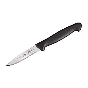 Tramontina Plastic Handle Paring Knife 3" Carbon Micro-Serrated Carded