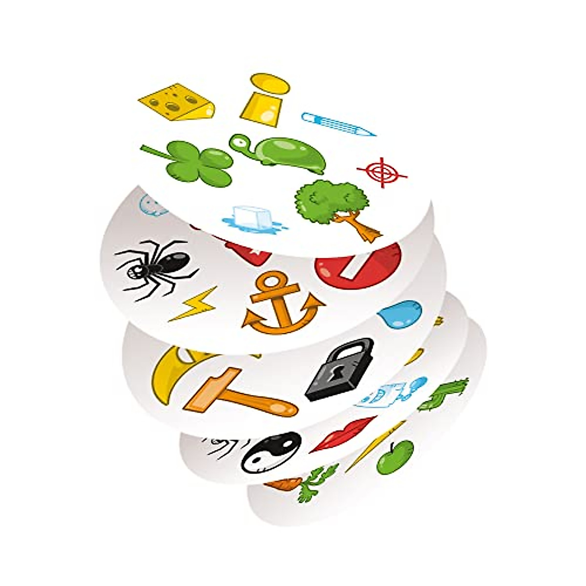 Zygomatic Spot It! Classic Card Game (Pocket Edition) | Matching Game | Fun Kids Game for Family Game Night | Travel Game | Great Kids Gift | Ages 6+ | 2-8 Players | Avg. Playtime 15 Mins | Made