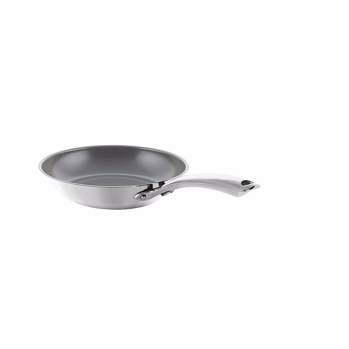 Chantal 3.Clad Tri-Ply 8 inch Non-Stick Fry Pan, Ceramic Nonstick Coating