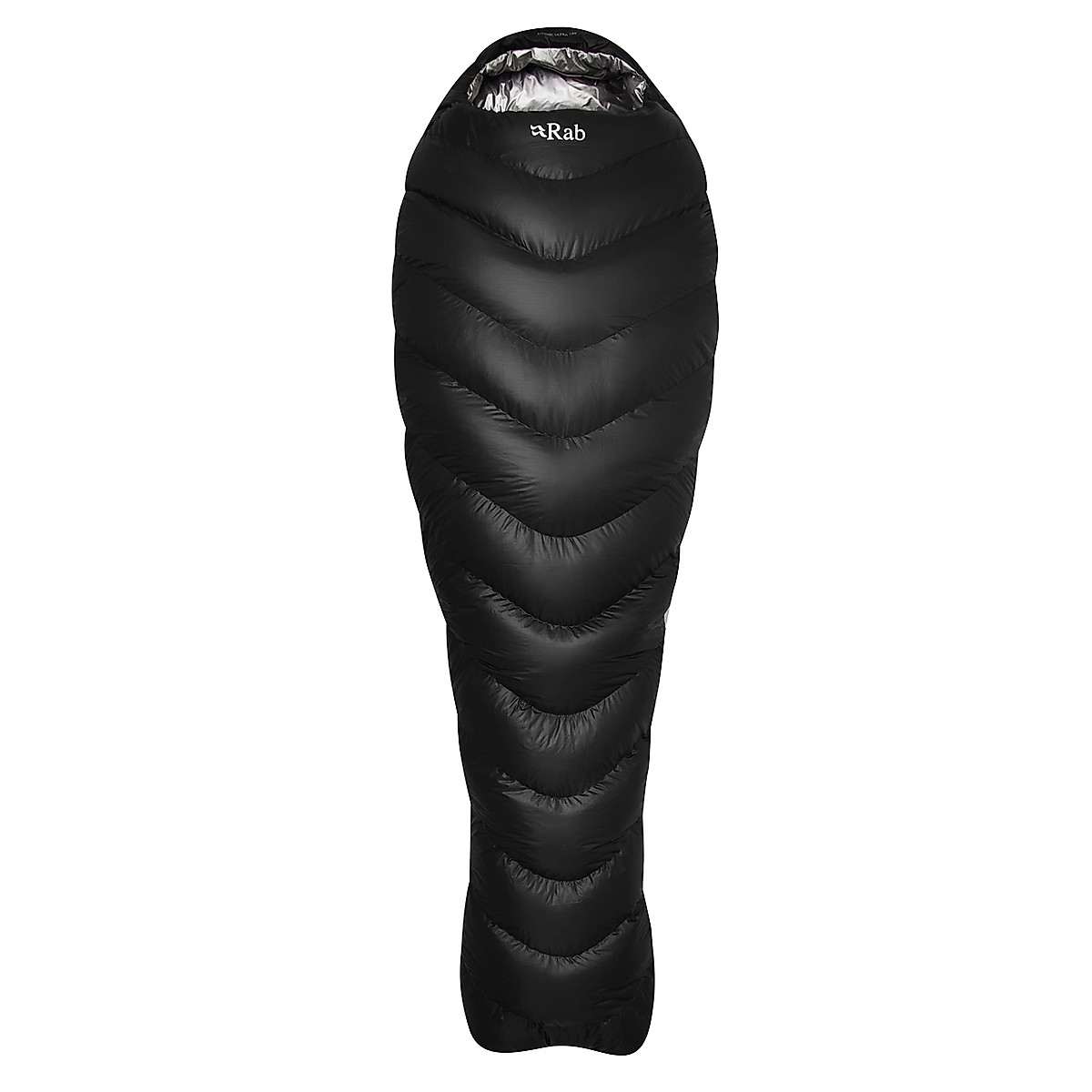 Rab Mythic Ultra Down Insulated Ultralight Sleeping Bag for Climbing and Mountaineering - Black - 32 Degree, Regular, Left Zip