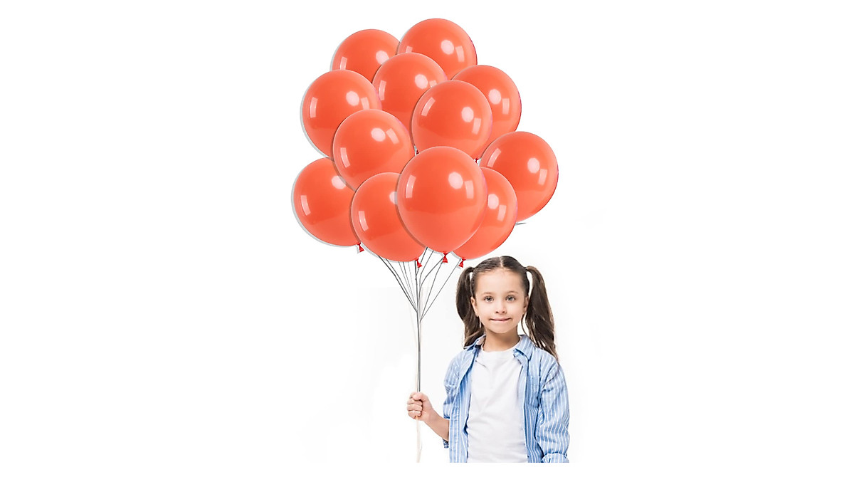 77 Pack Coral Balloons for Weddings & Parties
