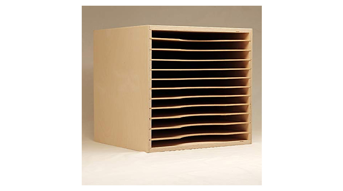 Stamp-n-Storage 12-Slot Paper Organizer for IKEA Kallax
