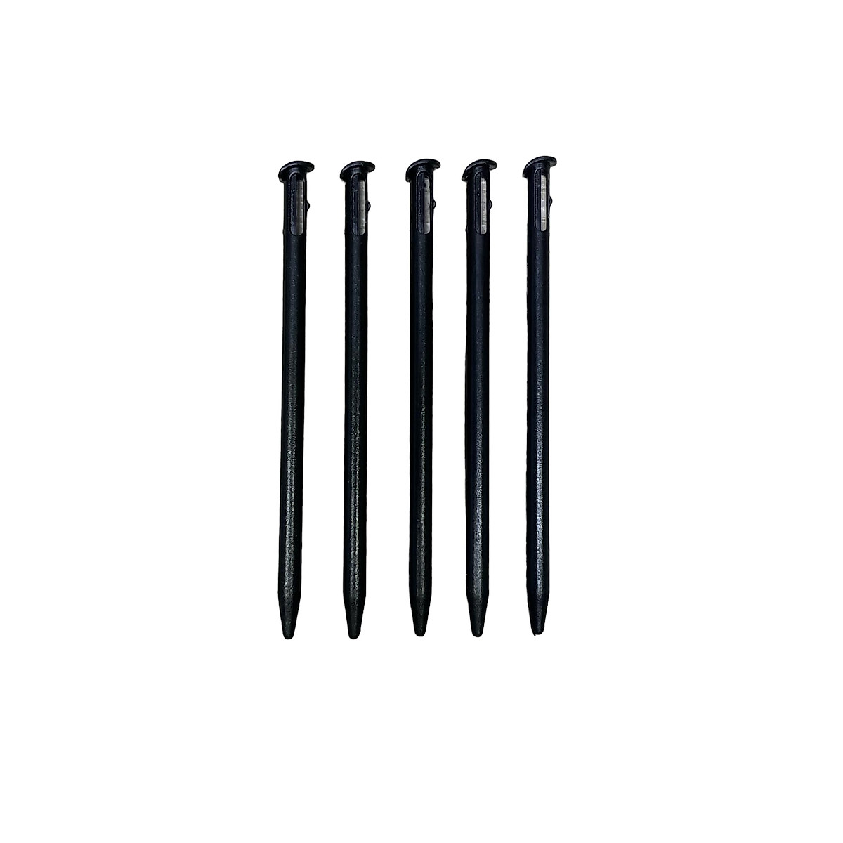 New 3DS Stylus Pen, Replacement Stylus Compatible with, New Nintendo 3DS Special Edition Versions (not XL) Stylus Pen [5 Pack] (Black)