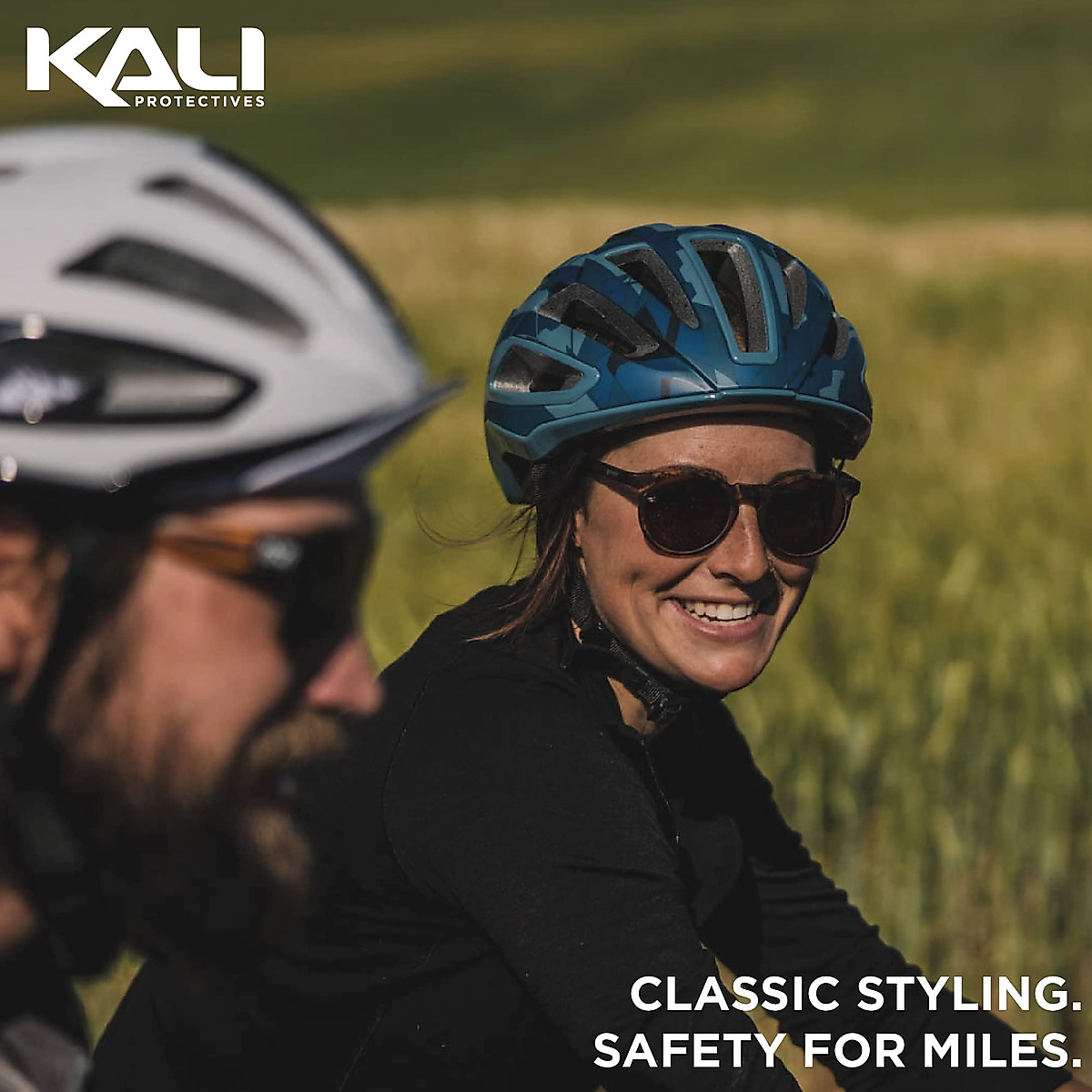 Kali Protectives UNO Bicycle Helmet for Adults - Mountain Bike Helmet for Men and Women with Locking Buckle and Sliders; Helmet with Maximum Airflow Vents for Urban Cycling