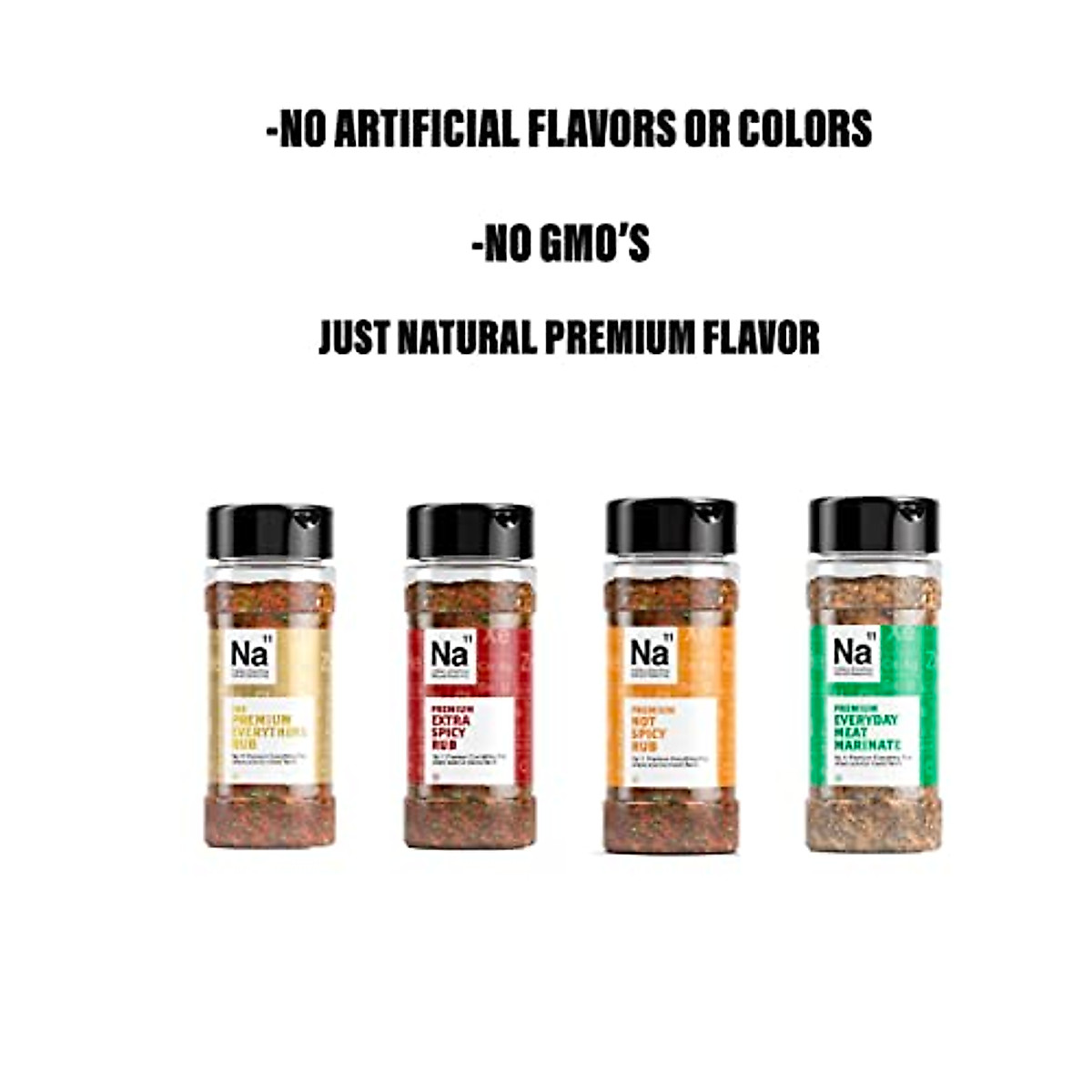 The Premium Everything Rub and Seasoning, All natural ingredients, Low carb, Organic, Premium flavor, For all foods