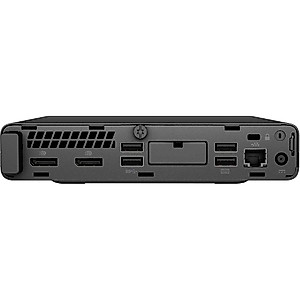 HP EliteDesk 800 G4 Mini 8GB 500GB Intel Core i5-8500T X6 2.1GHz, Black (Renewed)