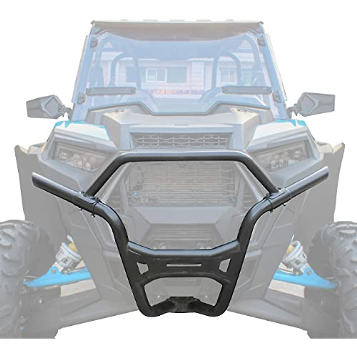 SAUTVS Front Bumper for Polaris RZR 1000 XP / XP4, Front Low Profile Bumper Heavy Duty Brush Guard for Polaris RZR 1000 XP/XP 4 1000 Sport Turbo 2019-2023 Accessories (Replace #2884019-458)