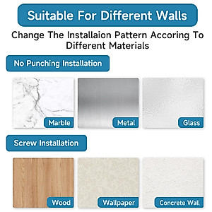 2PCS Spring Door Stoppers, Aluminum Door Stoppers for Bottom of Door, Hydraulic Shock Absorbent Technology, Matte Silicone Tip Black Door Stopper, 4.33 Inch Height