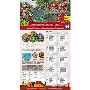 Natures Good Guys - Triple Blend Beneficial Nematodes HB+SC+SF (30 Million)