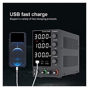DC Power Supply Adjustable Lab Bench Power Source 30V 10A 60V 5A Voltage Regulator Stabilizer Switching Supply(DPS305U)