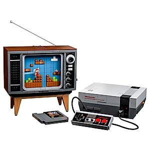LEGO Super Mario Nintendo Entertainment System 71374 Gameplay Building Set, Model Kits for Adults to Build, DIY Creative Activity, Collectible Gift Idea
