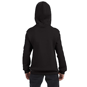 Russell Athletic boys Russell Athletic Athletic Big Boys' Fleece Crew, Hoodie-black, M Hoodie, Hoodie - Black, Medium US
