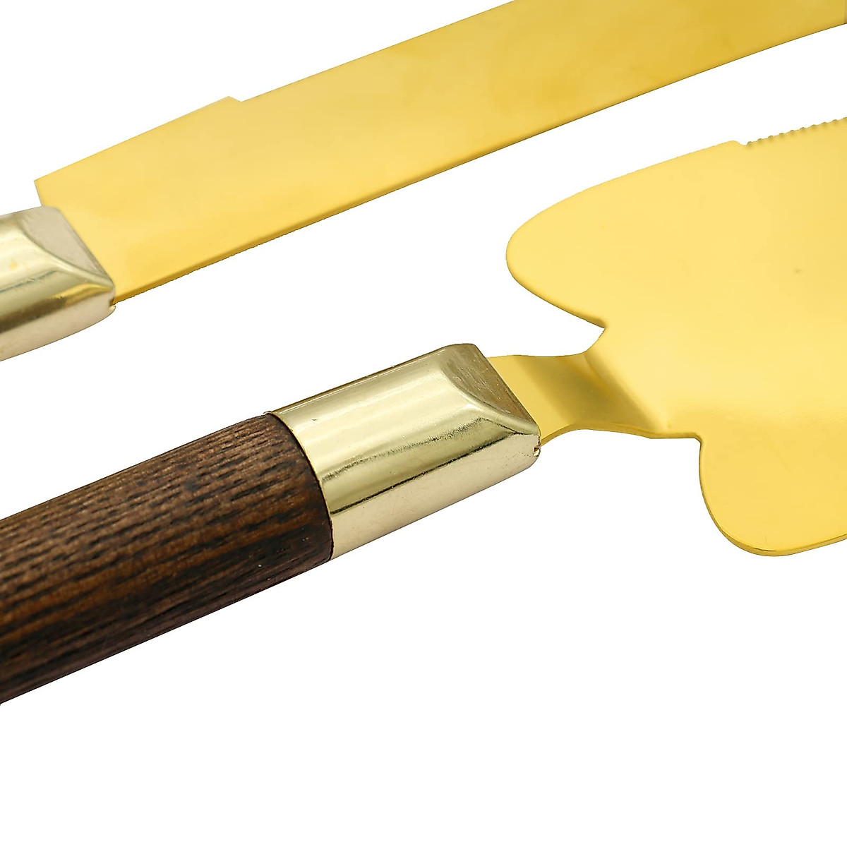 CHQLPBF 2pcs Cake knife slicer,Stainless Steel Cake Server,pie server,cake cutter,for Birthday party Wedding and all the Events,Cakes, Pie, Desserts and Pizza