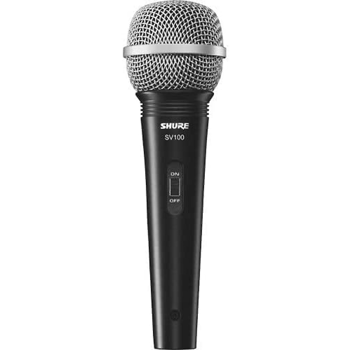 Shure SV100-W Multipurpose Cardioid Dynamic Vocal Microphone with On/Off Switch and 15' XLR-to-1/4" Cable