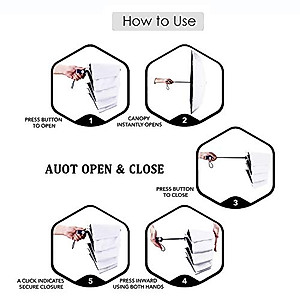 Cuby UV Sun Umbrella Compact Folding Travel Umbrella Auto Open and Close for Windproof, Rainproof & 99.9% UV Protection Parasol with Black Anti-UV Coating (Butterfly flower)