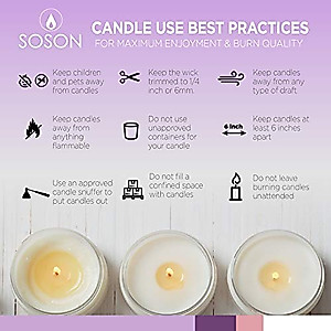 Simply Soson 10 inch Ivory Taper Candles 30 Pack | Ivory Candlesticks | Candle Sticks Bulk | Tapered Candles | Dripless Taper Candles | Long Candles Tall Candlesticks | Dinner Candles | Candles Sticks