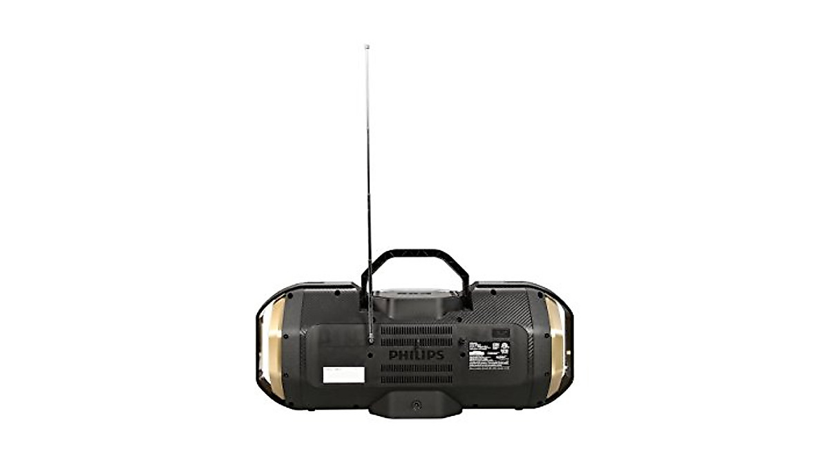 Phillips Bluetooth Boombox: Powerfull 50W Wireless & CD Speakers