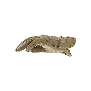 Mechanix Wear: FastFit Tactical Gloves with Elastic Cuff for Secure Fit, Work Gloves with Flexible Grip for Multi-Purpose Use, Durable Touchscreen Capable Safety Gloves for Men (Brown, Large)