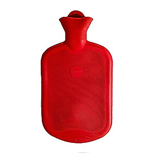 Sänger Rubber Hot Water Bottle - 2 litres (Red)