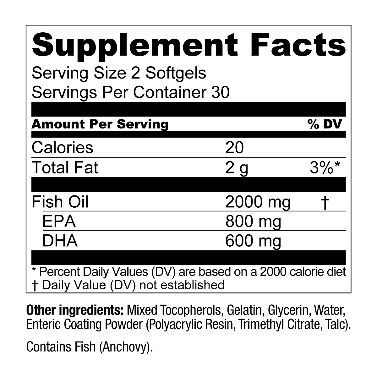 Live Conscious OmegaWell Fish Oil: Heart, Brain, and Joint Support | 800 mg EPA 600 mg DHA - Enteric-Coated, Sustainably Sourced - Easy to Swallow 120 Count (2-Pack)