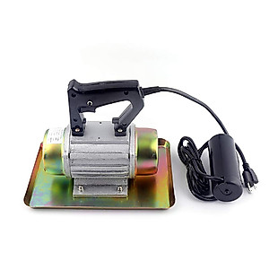Concrete Vibrator Hand-held Concrete Cement Vibrating Machine 110V 250W Portable Concrete Flat Plate Trowel